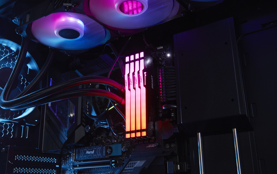 shopRBC.com :: Kingston FURY Beast RGB 32GB 2x16 5600 DDR5 Memory Kit